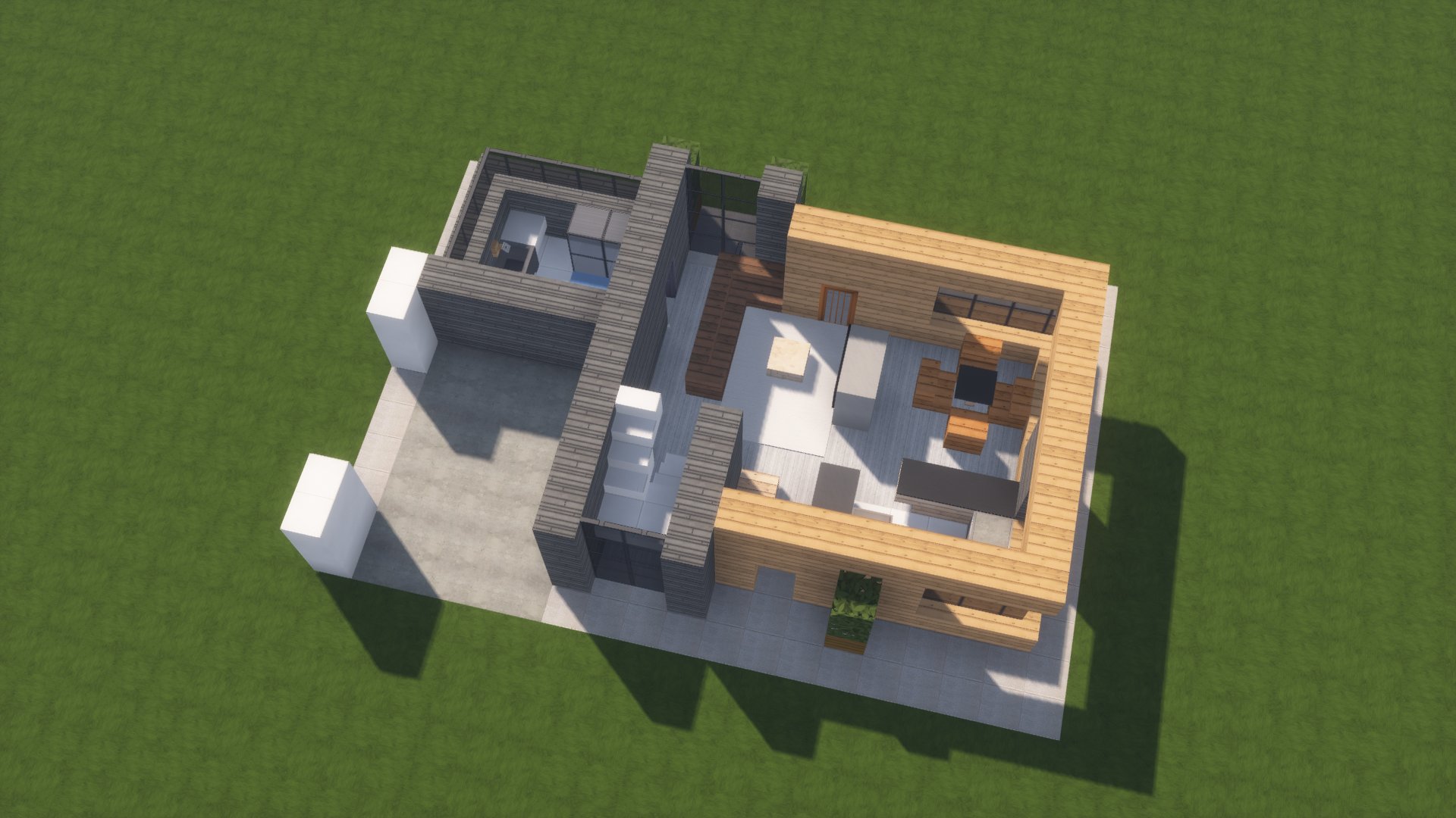 Modern Minecraft House Interior