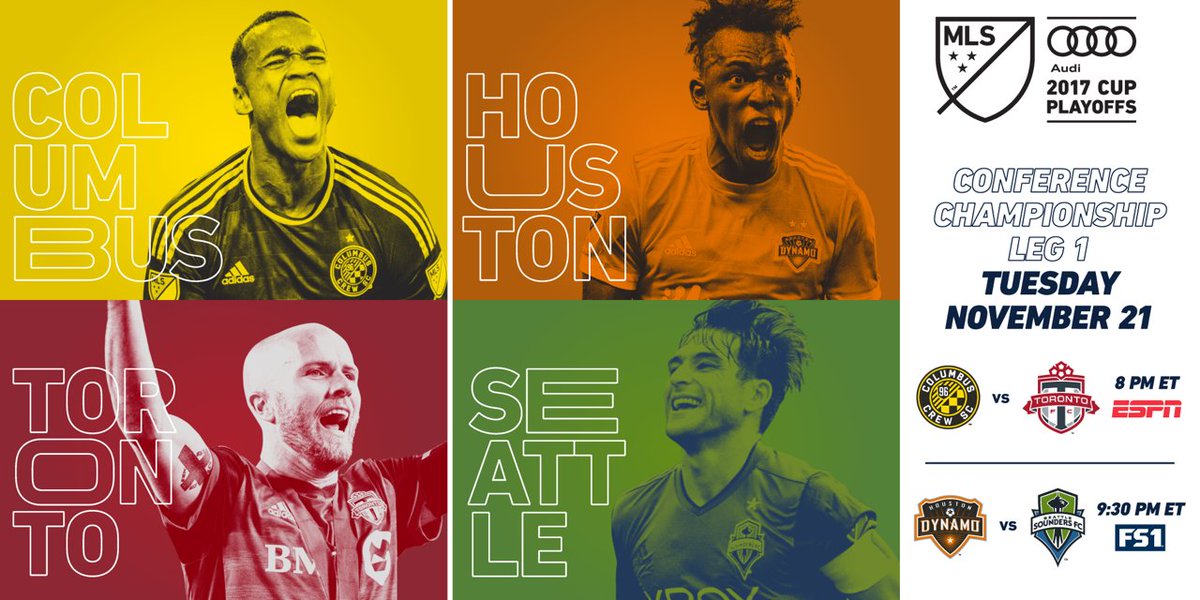 .@MLS Cup Playoffs are back tonight on @espn & @FS1 https://t.co ...