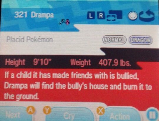 Hilarious and ridiculous Pokédex entries | ResetEra