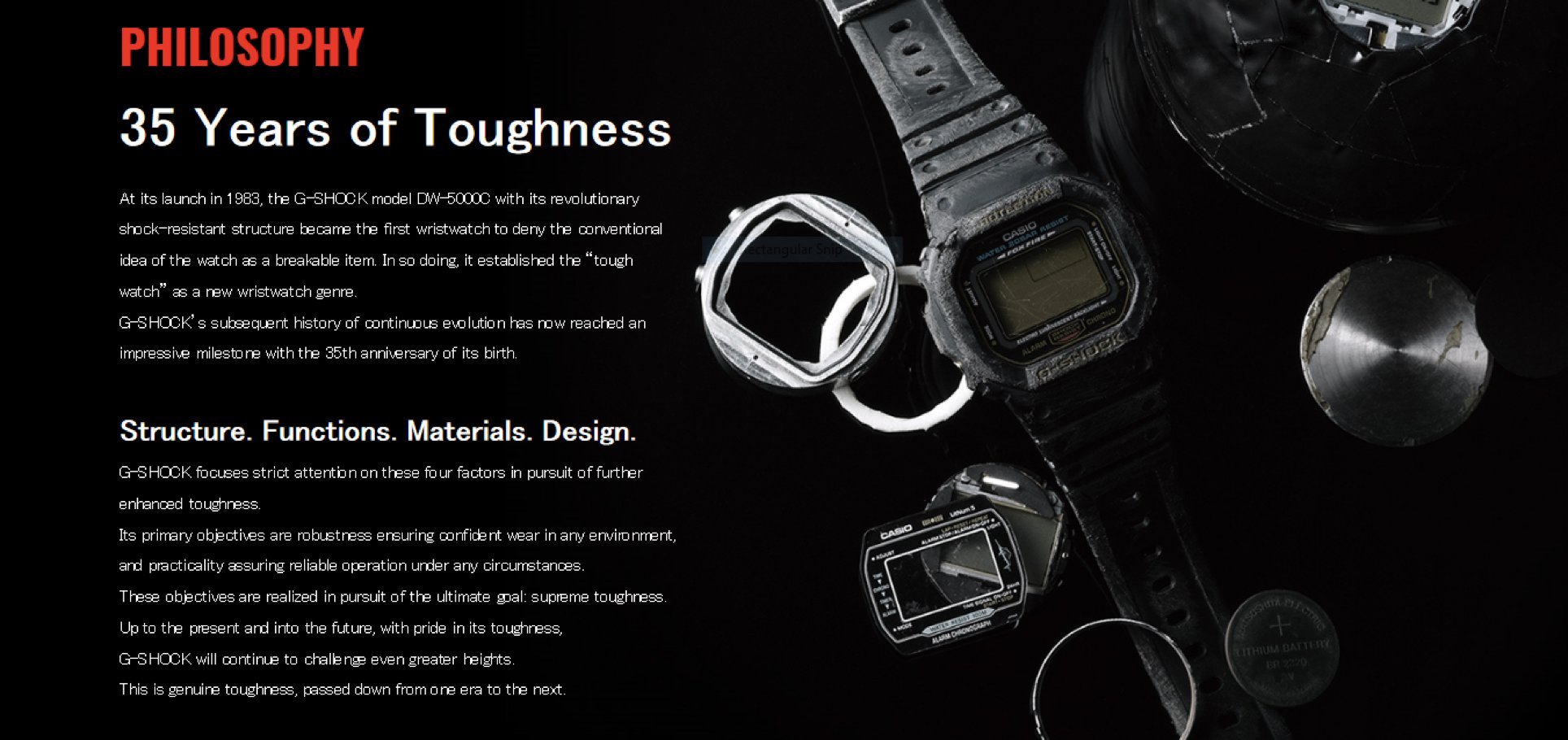 Casio South Africa on Twitter: "G-Shock celebrates 35 years of ...