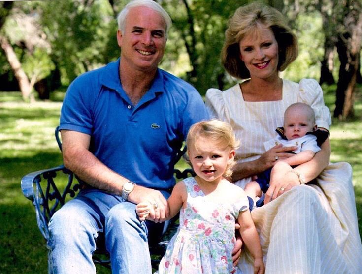 John Mccain Children His Kids Names Ages Of His Family Cindy McCain