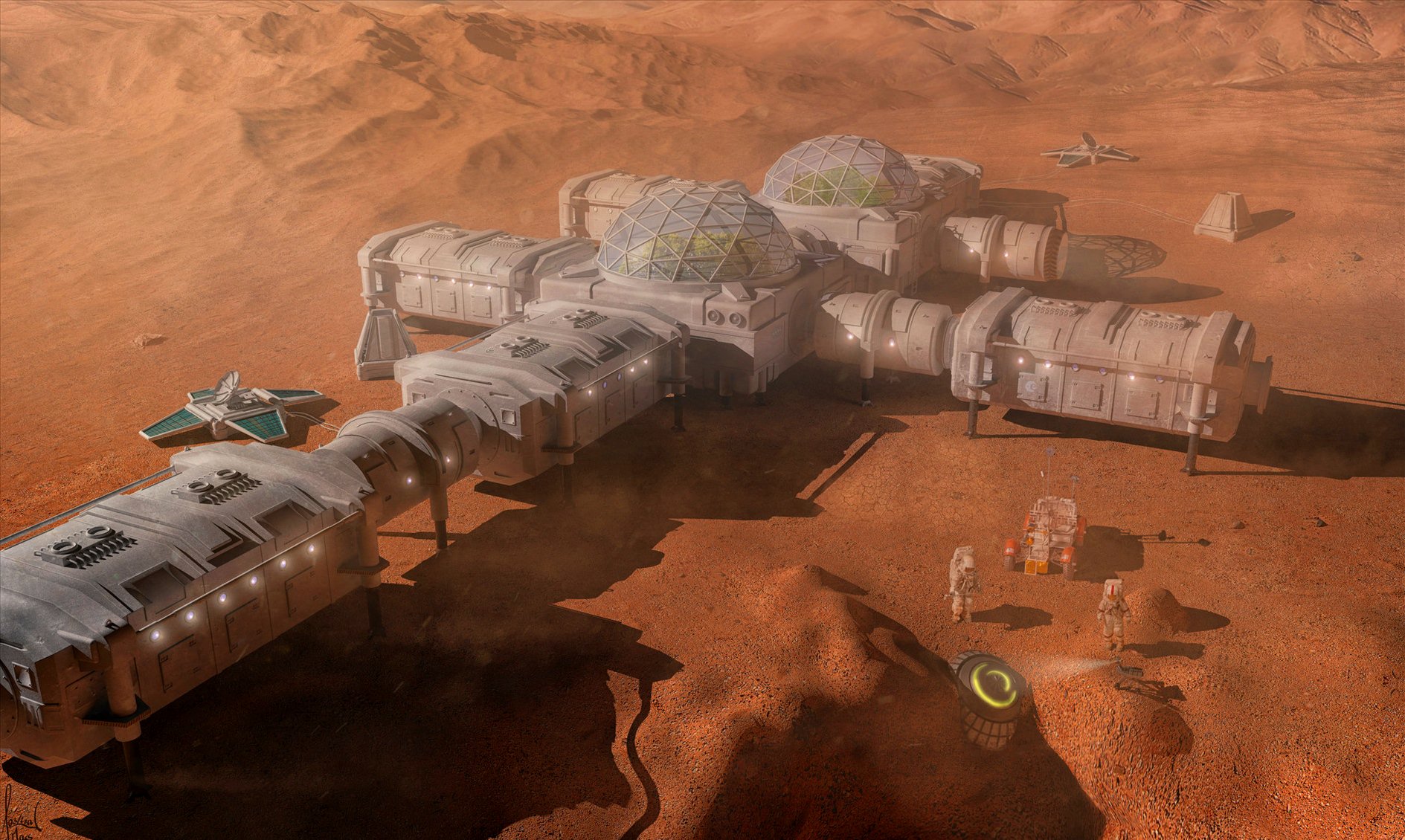 Mars Base Concept