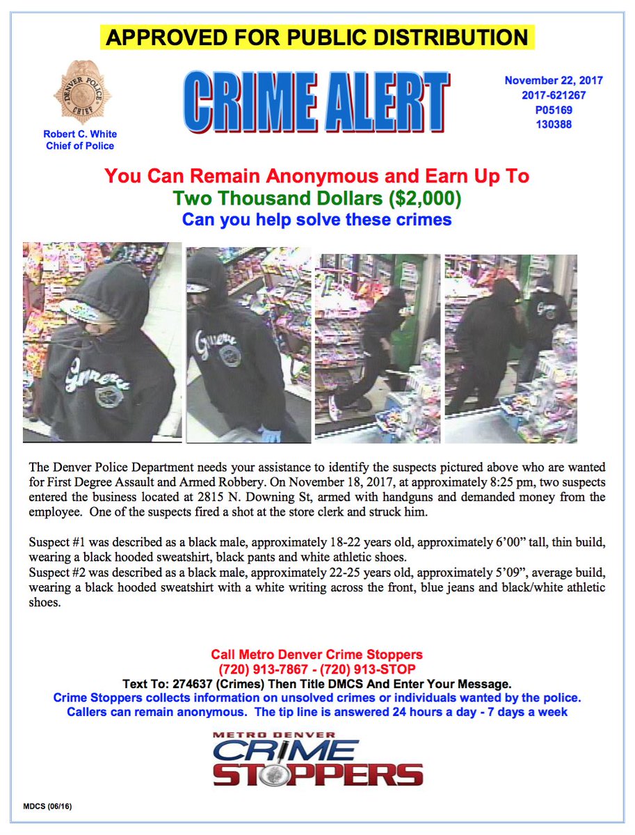 Denver Police Dept On Twitter Denver We Need Your Help Identifying