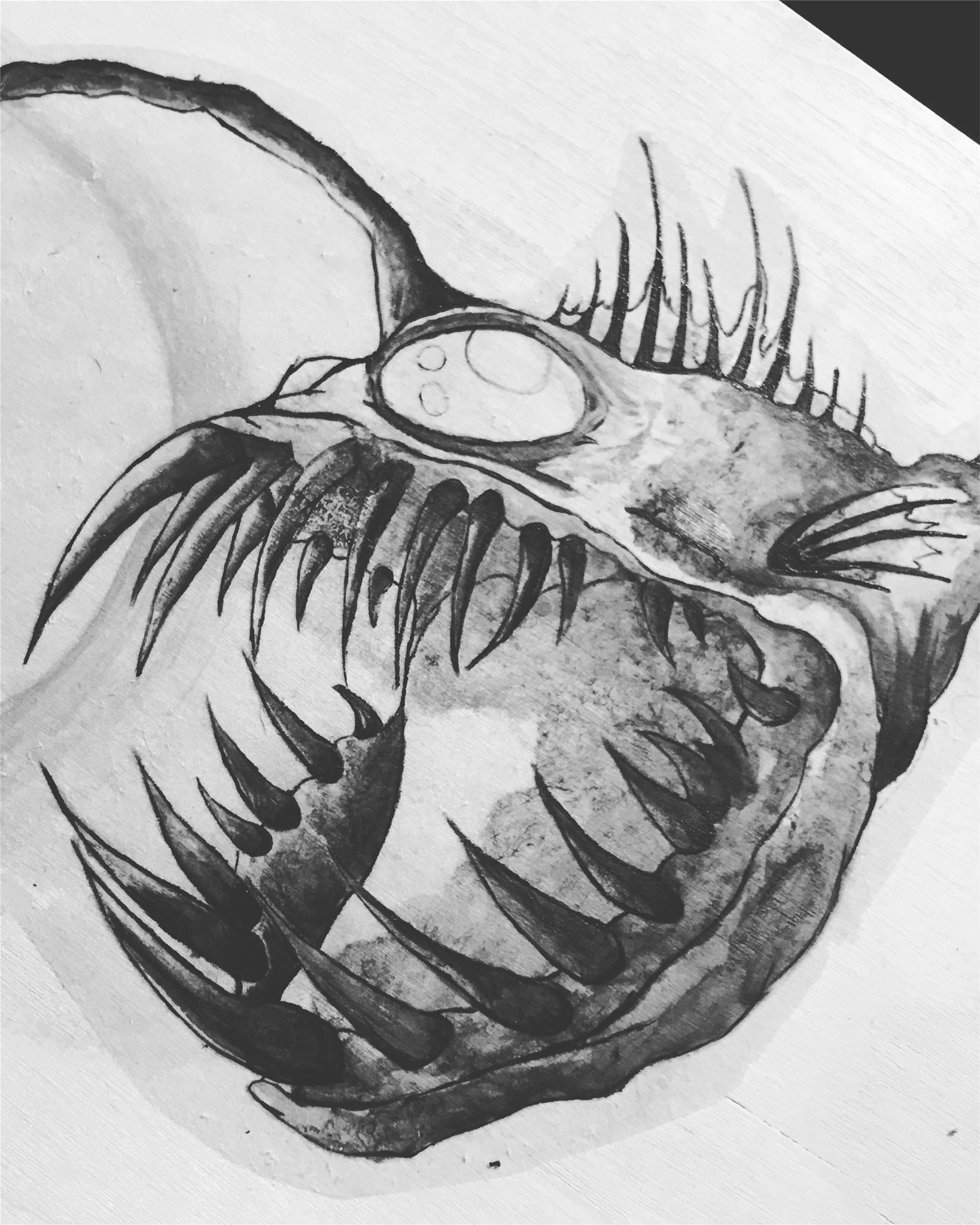 Scary Angler Fish
