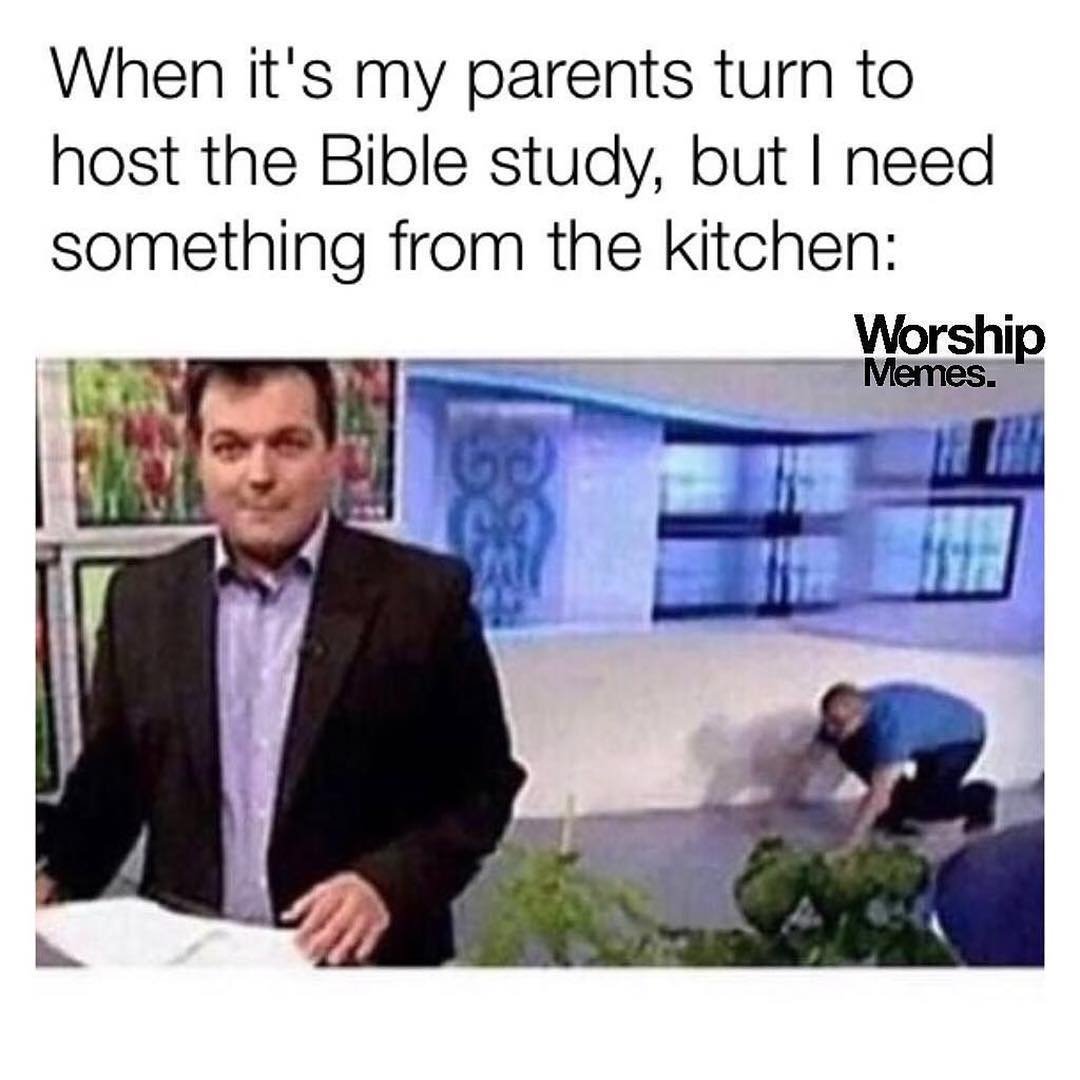 Study In Church Meme
