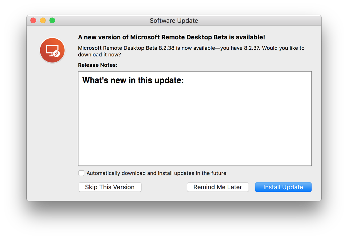 Microsoft Remote Desktop For Mac Beta