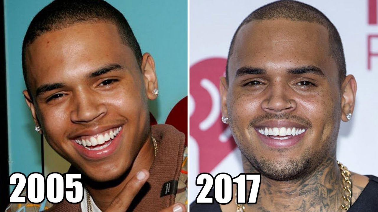 Chris Brown Then And Now