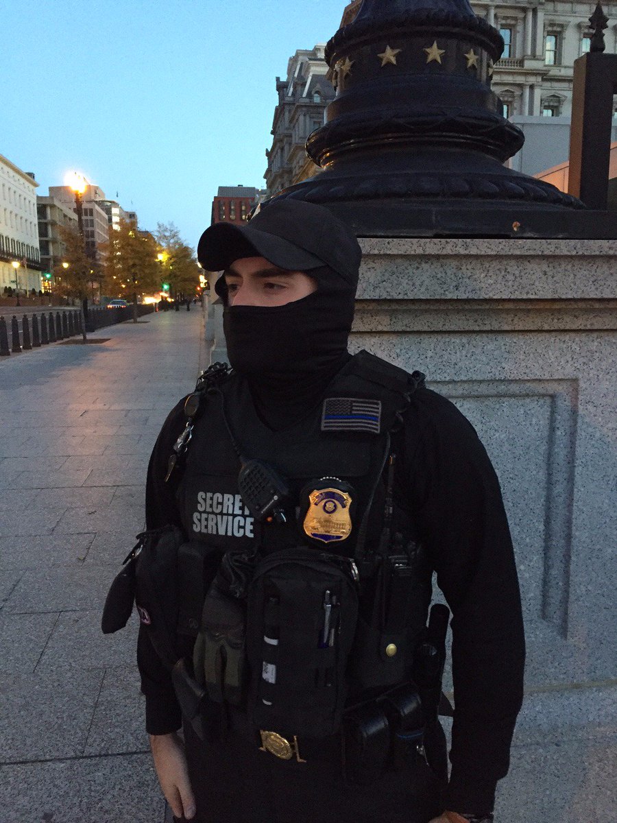 We want to thank the men and women of the Secret Service who may not be ...