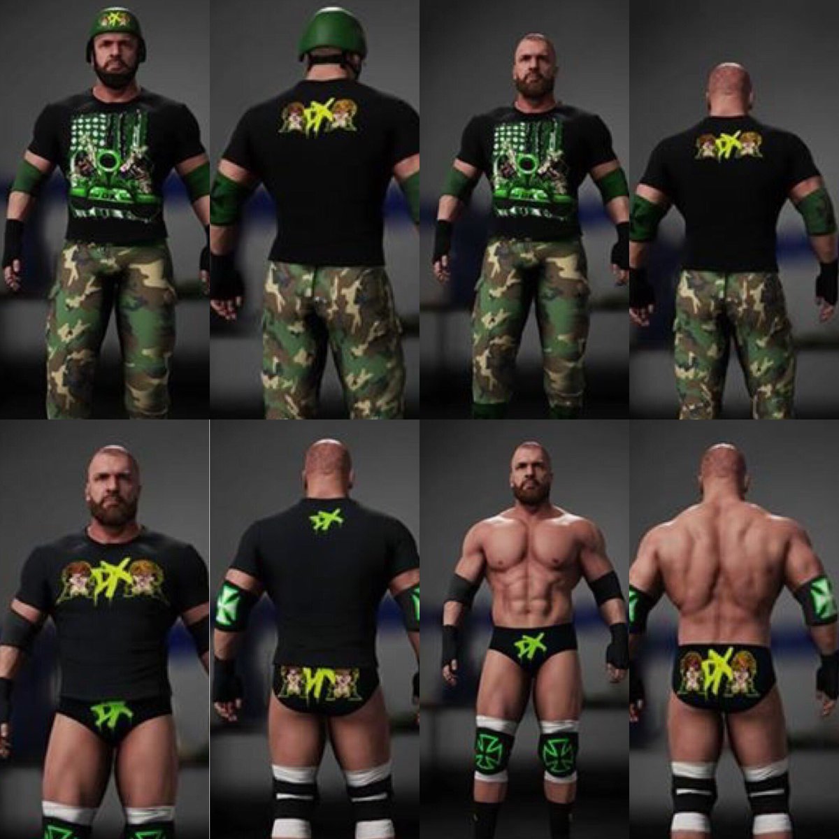 Triple H Dx Attire Wwe 2k14