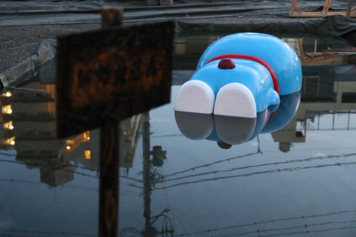 Haunting images of beloved character DORAEMON floating lifeless in a ...