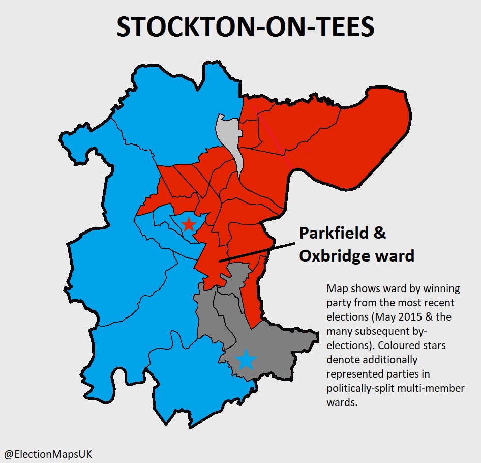 Map Stockton On Tees