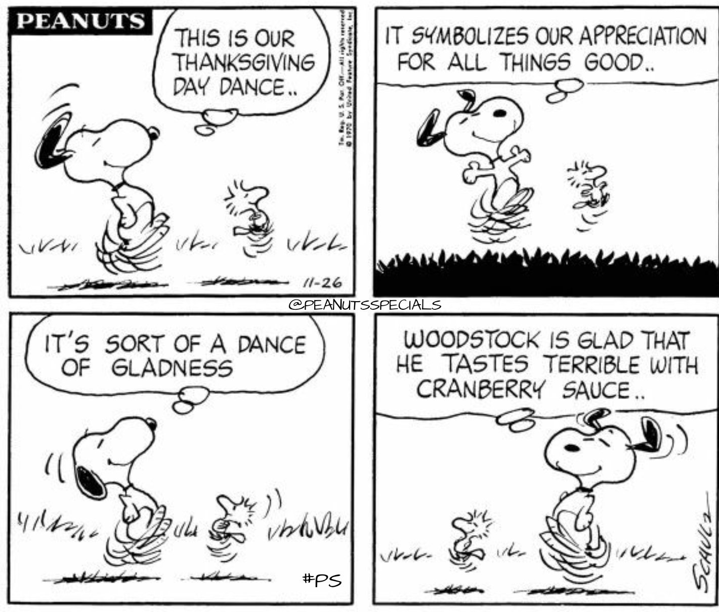 Snoopy Dancing Schulz