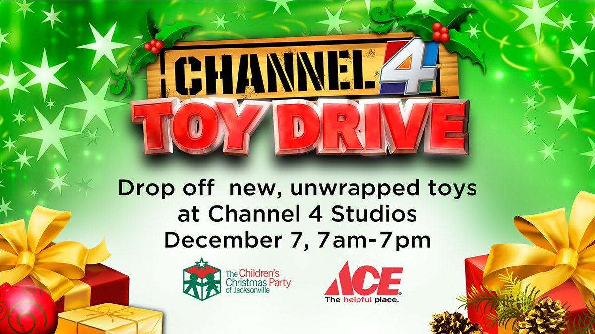 We need your help for the holidays! Please drop by Channel 4 on ...