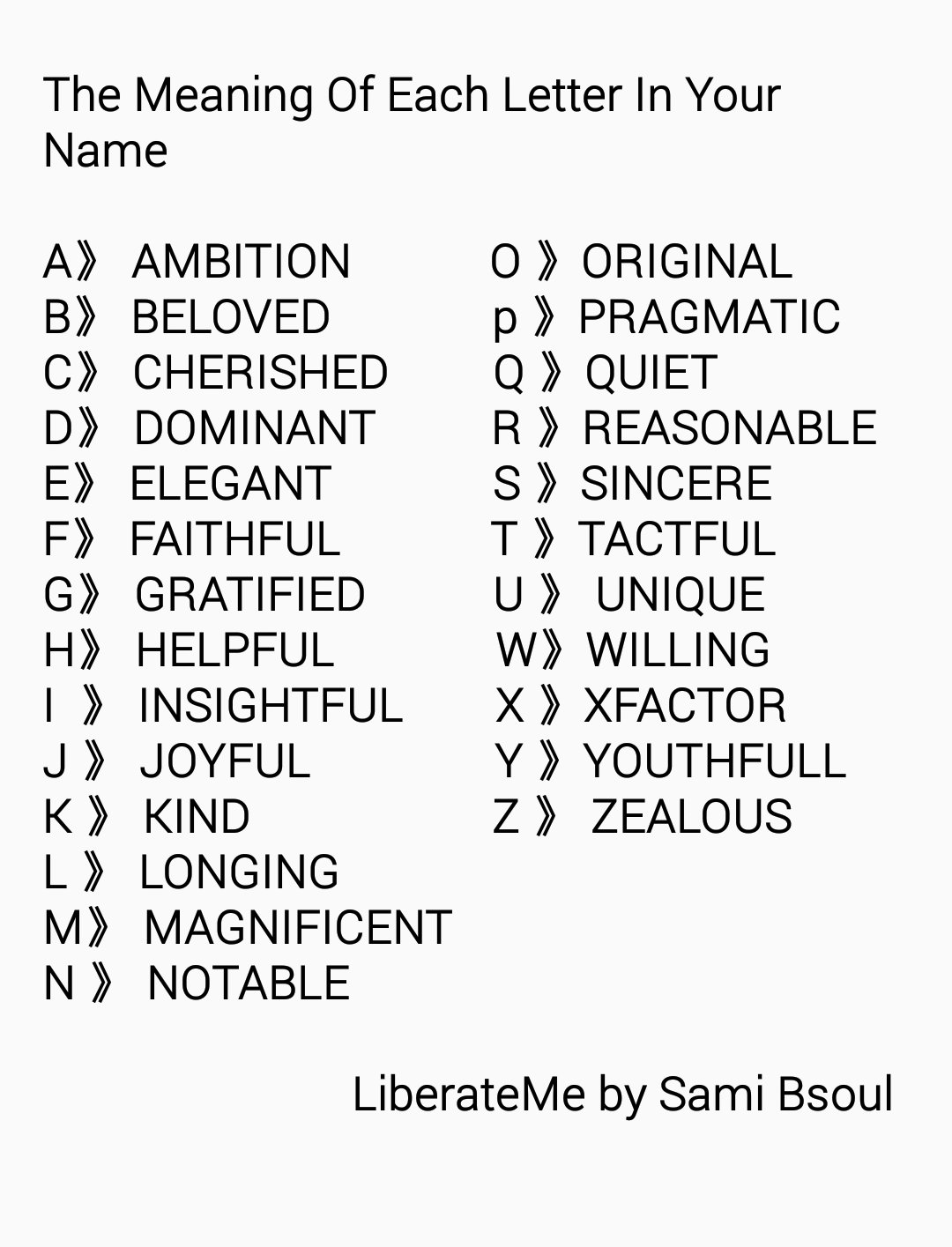 Theory Of Thought :: Symbolism Letters Meanings Part 2/2 So, 57% OFF