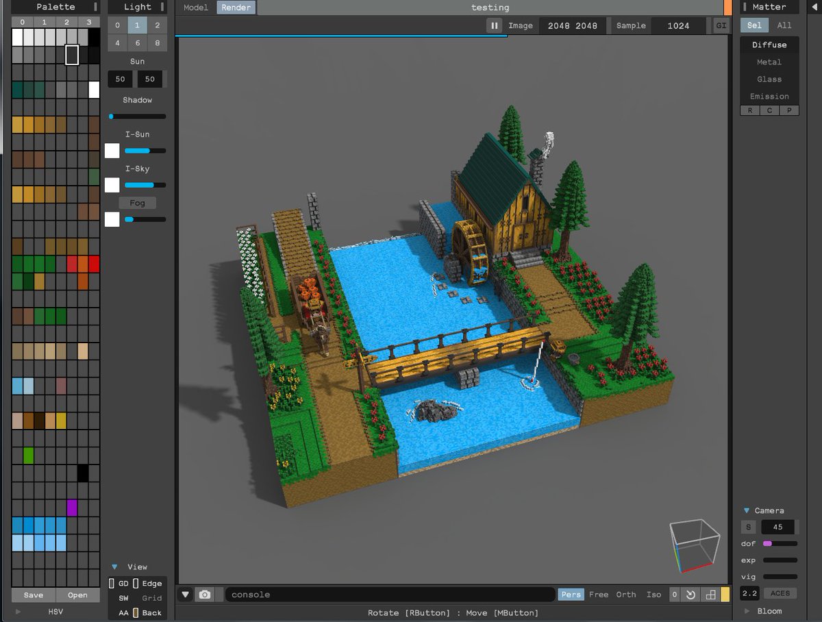 Minecraft blender model - 86 фото