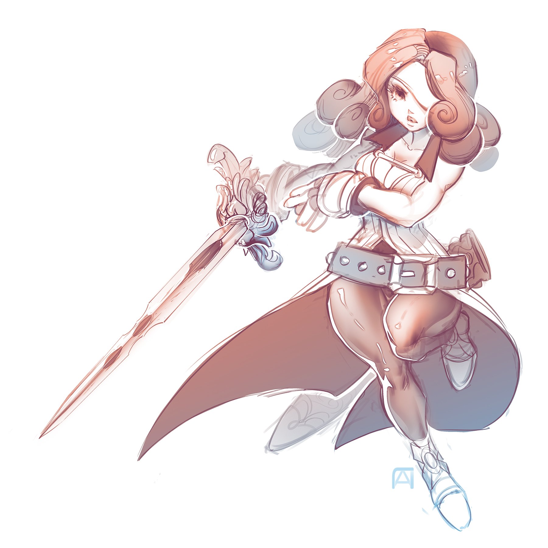 Beatrix Ff9 Official Art