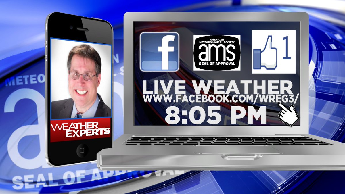 Join WREG WeatherExpert AOnek_WREG3 with a mid-weekend forecast update ...