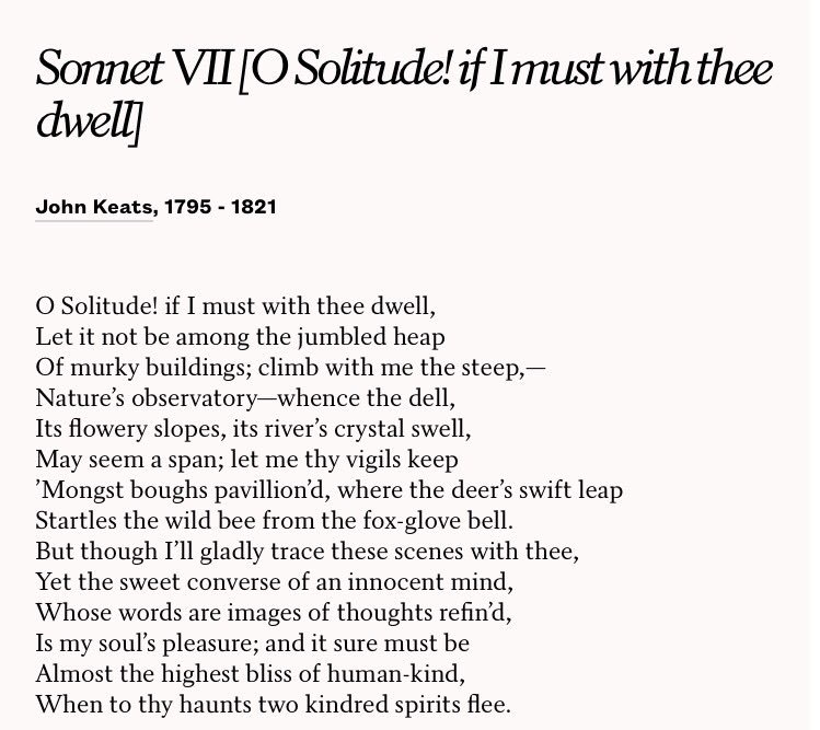 Italian Sonnet