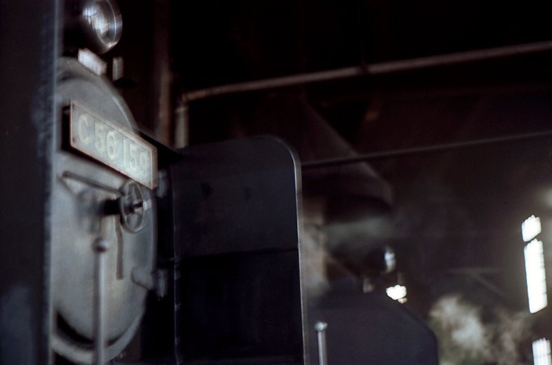 偏屈 on Twitter: "C56123事故三日後の1月25日に小海線の中込区から急遽C56159が代勤に来たようです。前日も朝から七尾駅で入換作業してました。73.3.31…