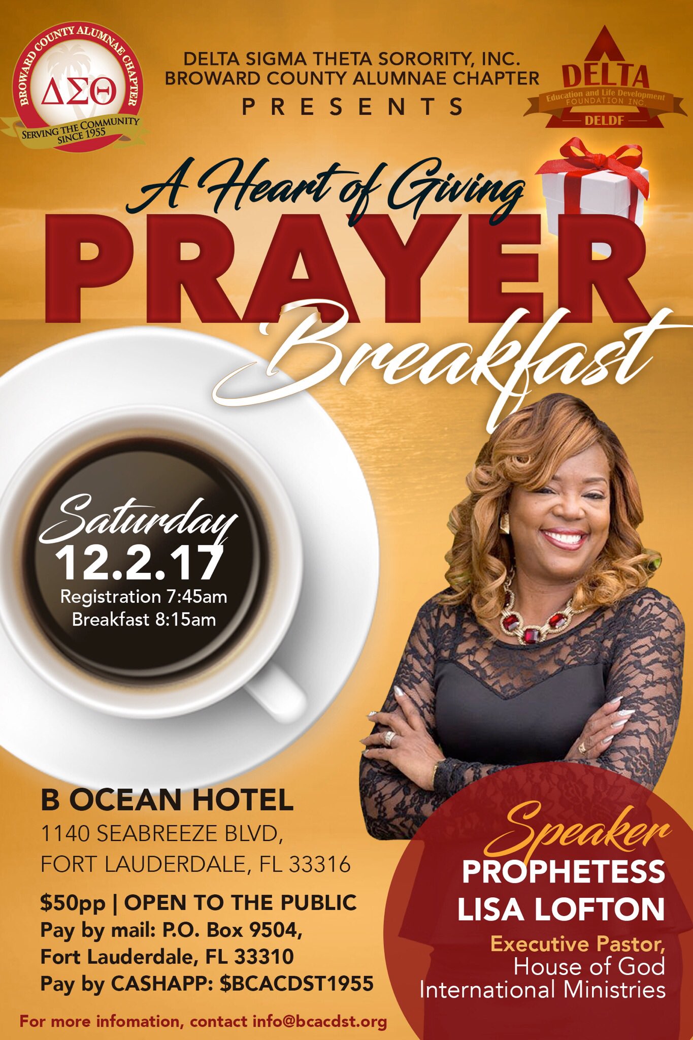 Church Prayer Breakfast Flyer