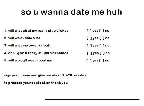 Joke Application Forms