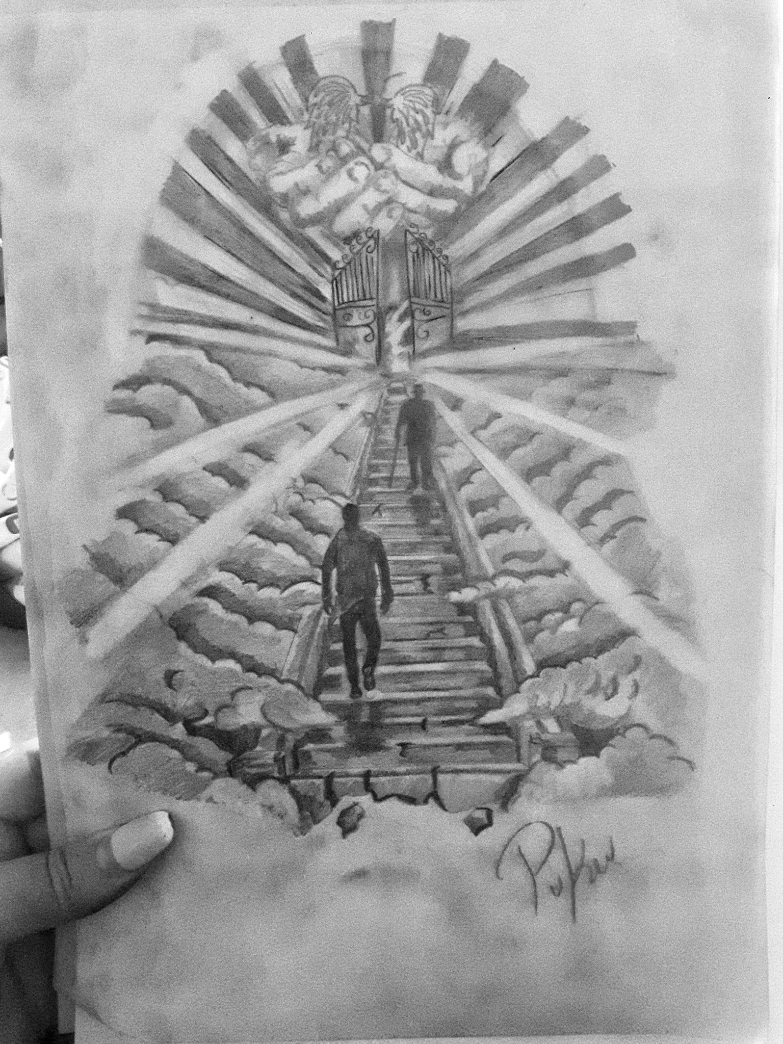 Stairway To Heaven Sketch