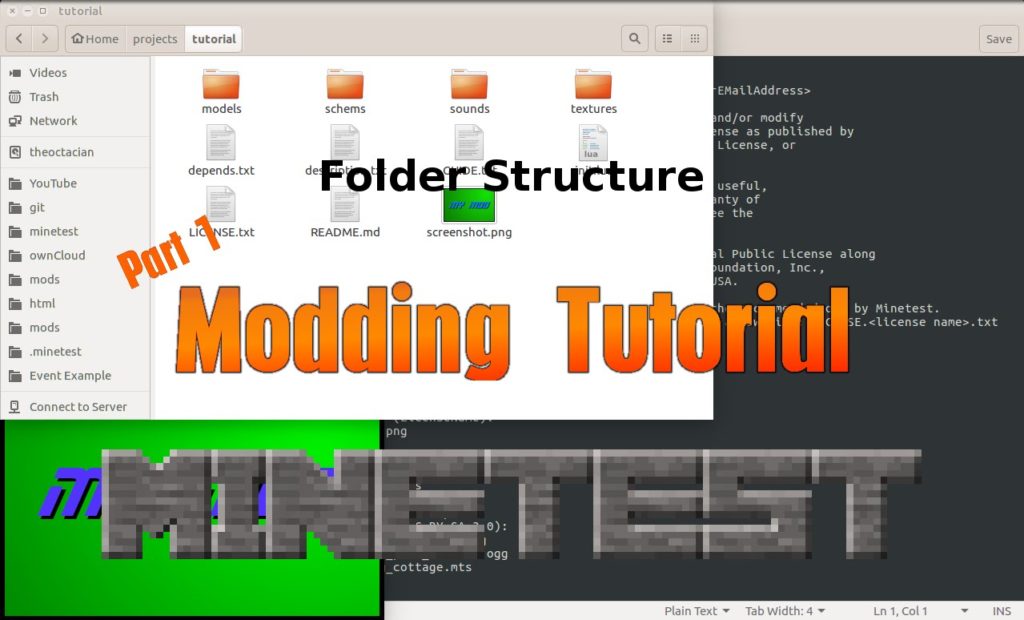 Moddingtutorials On Twitter Part 1 Minetest Modding Tutorial Filestructure 2671