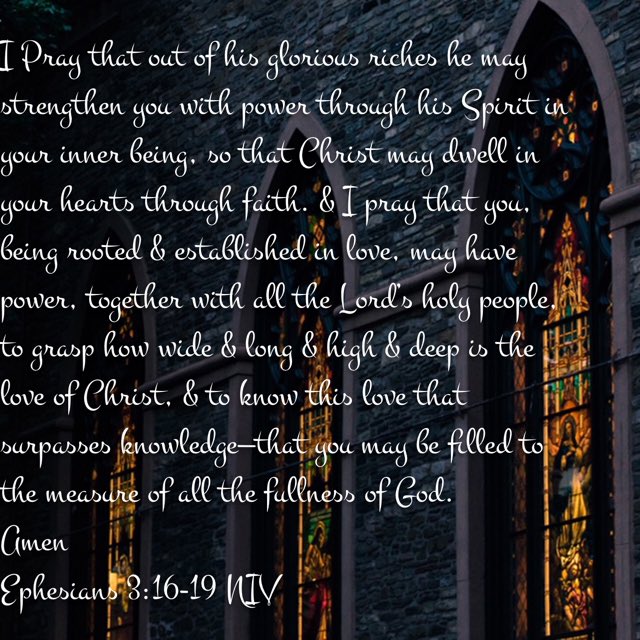 Ephesians 3 16