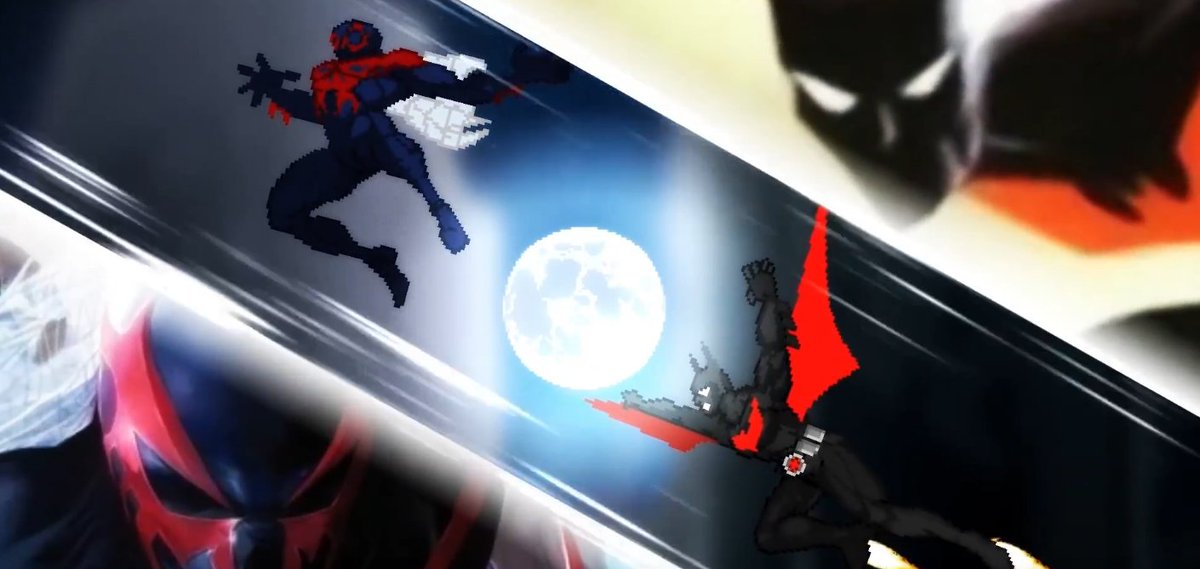 Batman Beyond Vs Spider Man 2099