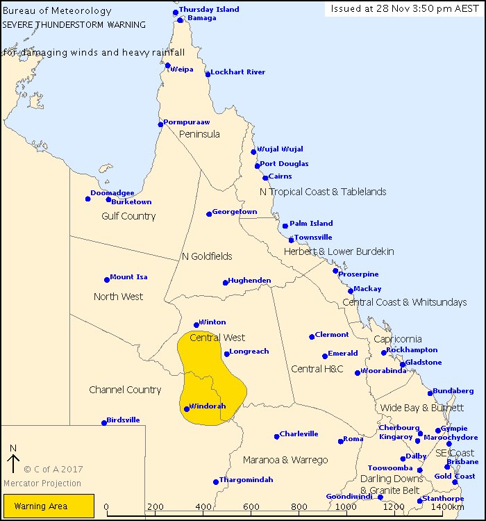 Severe storms in parts of western QLD. Windorah, Isisford and ...