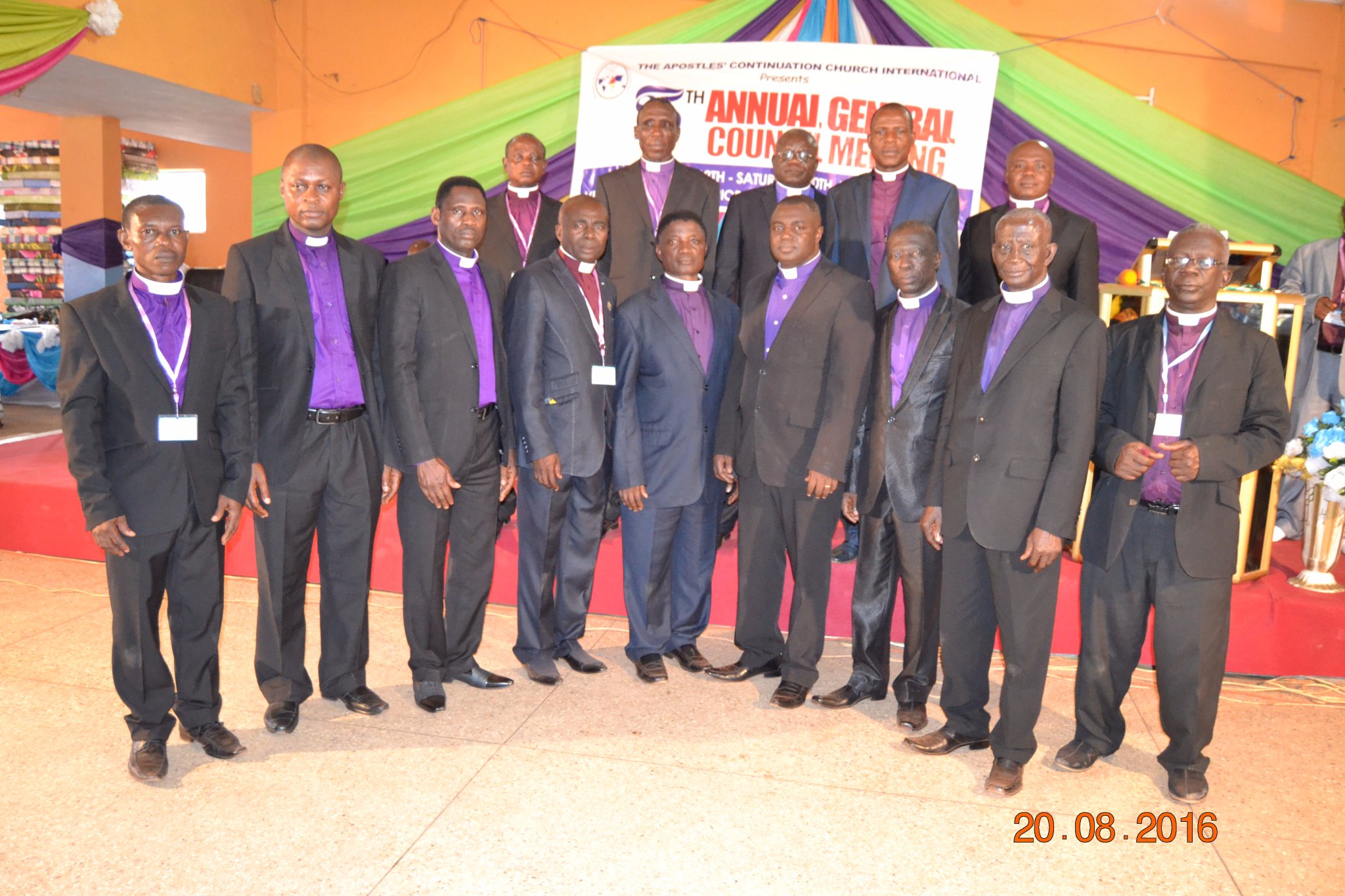 The Apostles Continuation Church International Logo Conferences