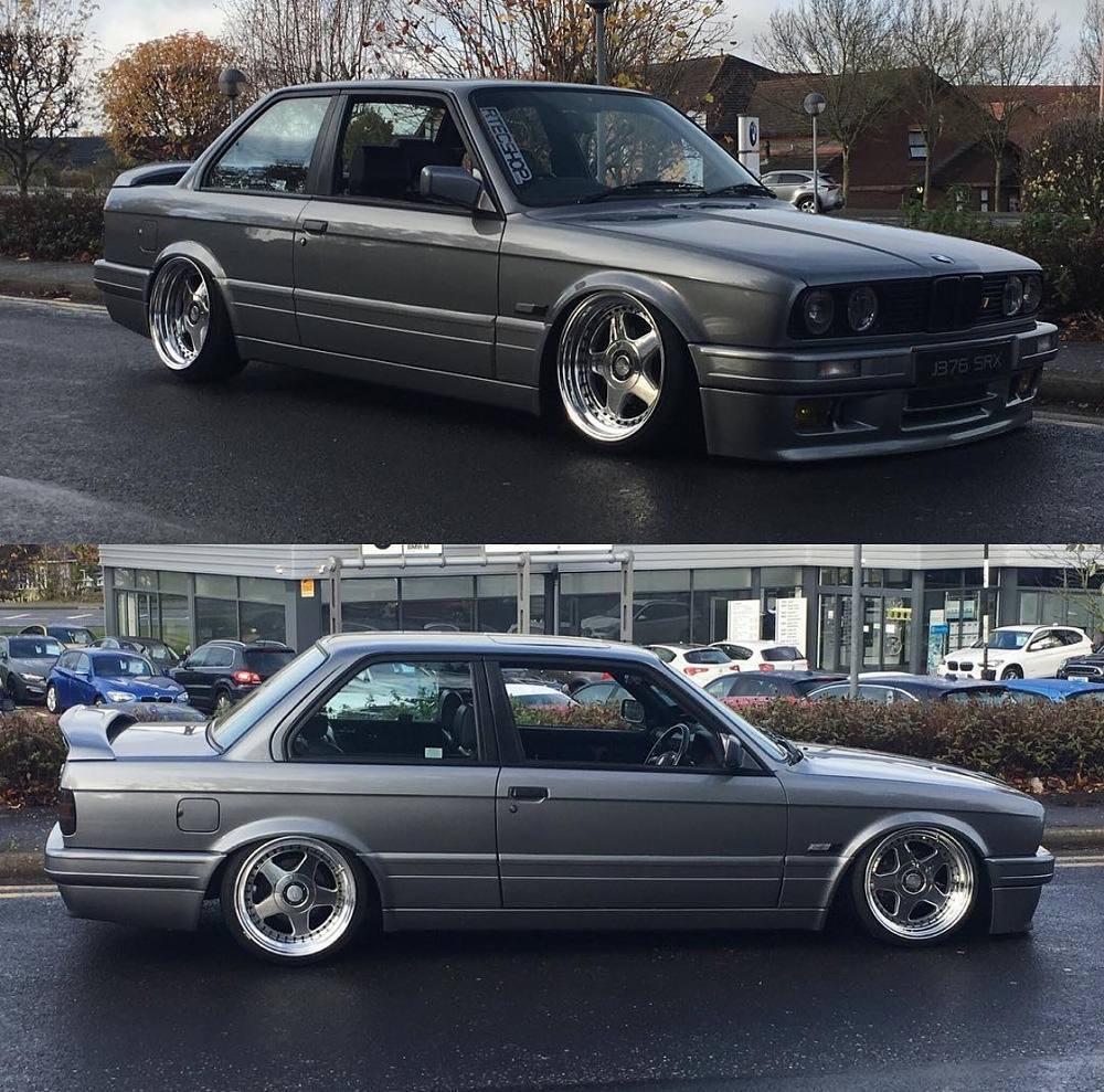 Gray Bmw E30
