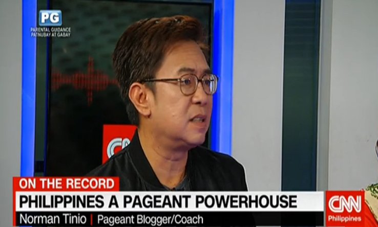 CNN Philippines on Twitter: "Pageant blogger/coach Norman Tinio: Destiny plays a big part in ...