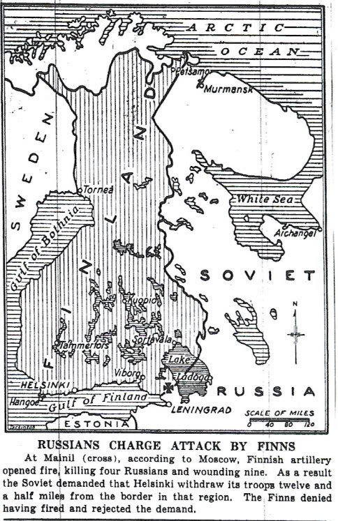 The USSR has renounced its non-aggression treaty with Finland due to ...