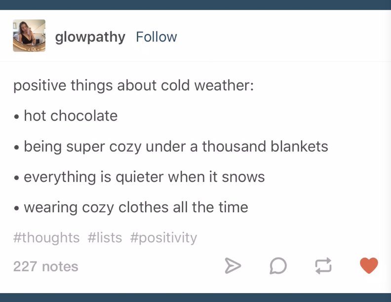 Cold Weather Pictures Tumblr