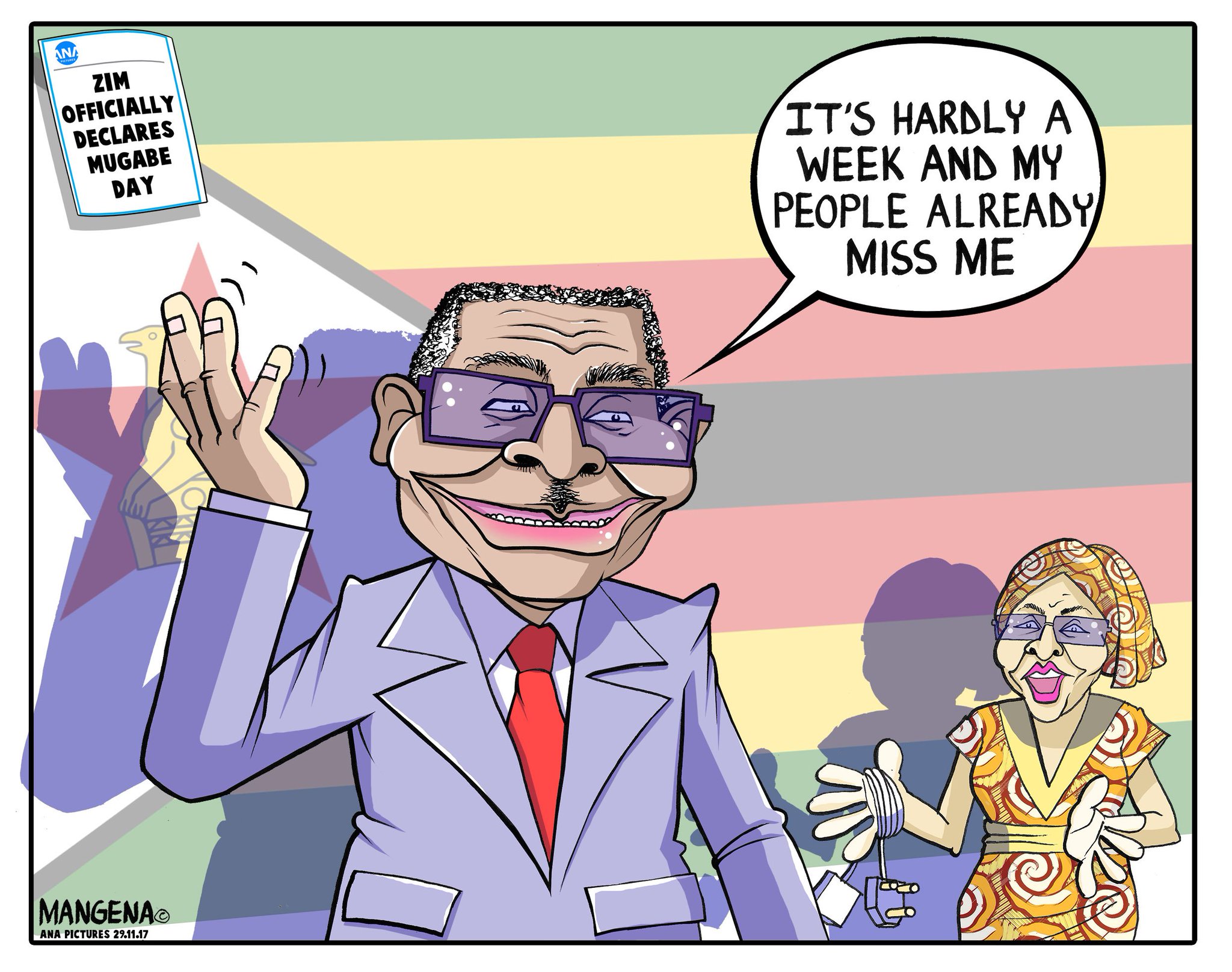 Mugabe Cartoon