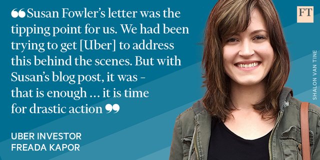 Uber could not have found a more unlikely nemesis than Susan Fowler ...