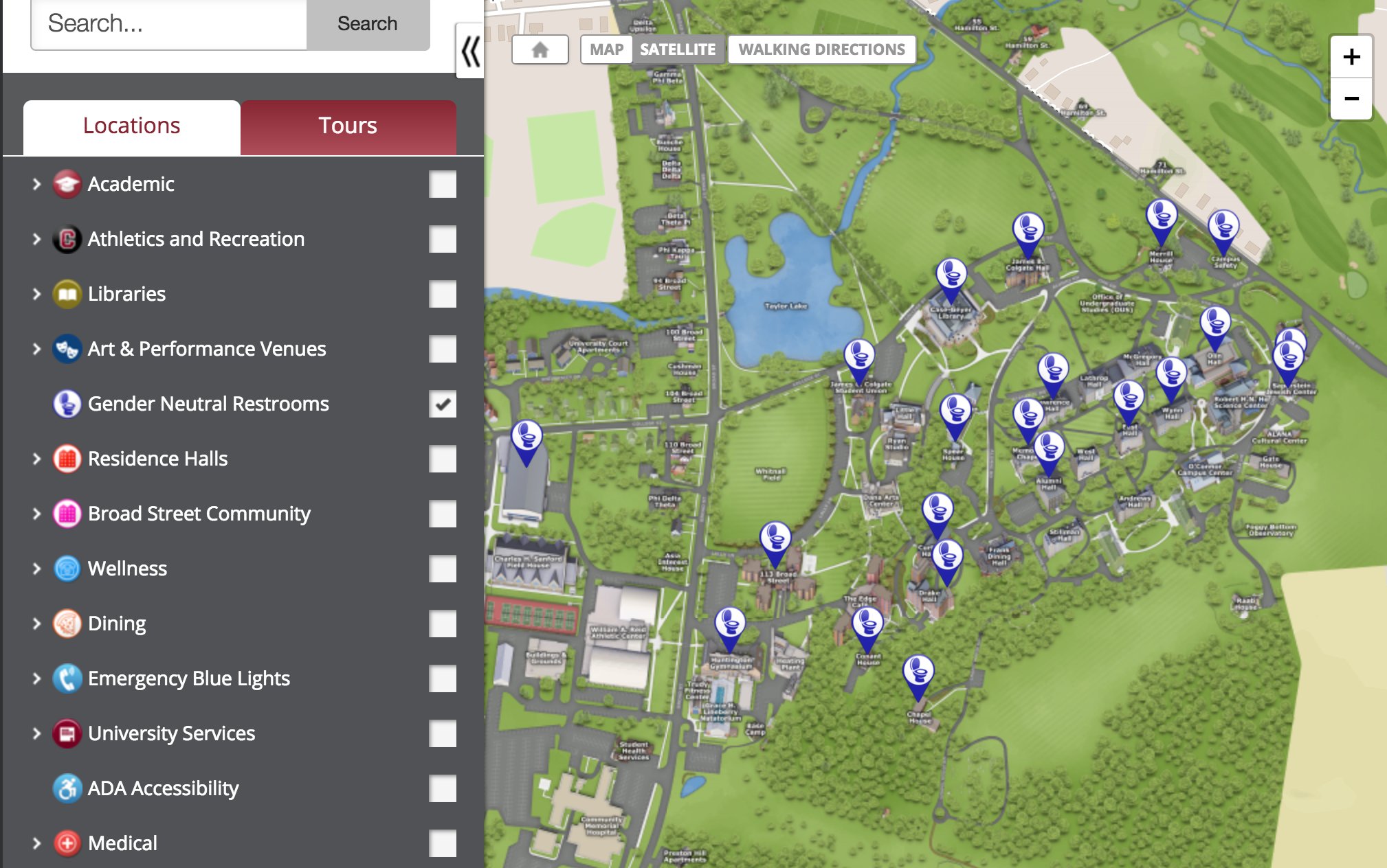 Colgate Campus Map Letters To The Editor: Autumn 2017