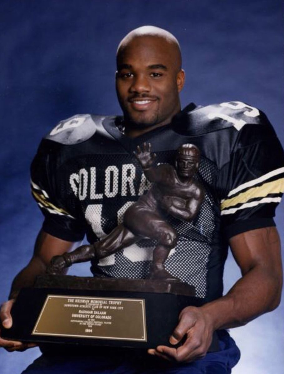 The late Rashaan Salaam’s 1994 Heisman is hitting the auction block ...