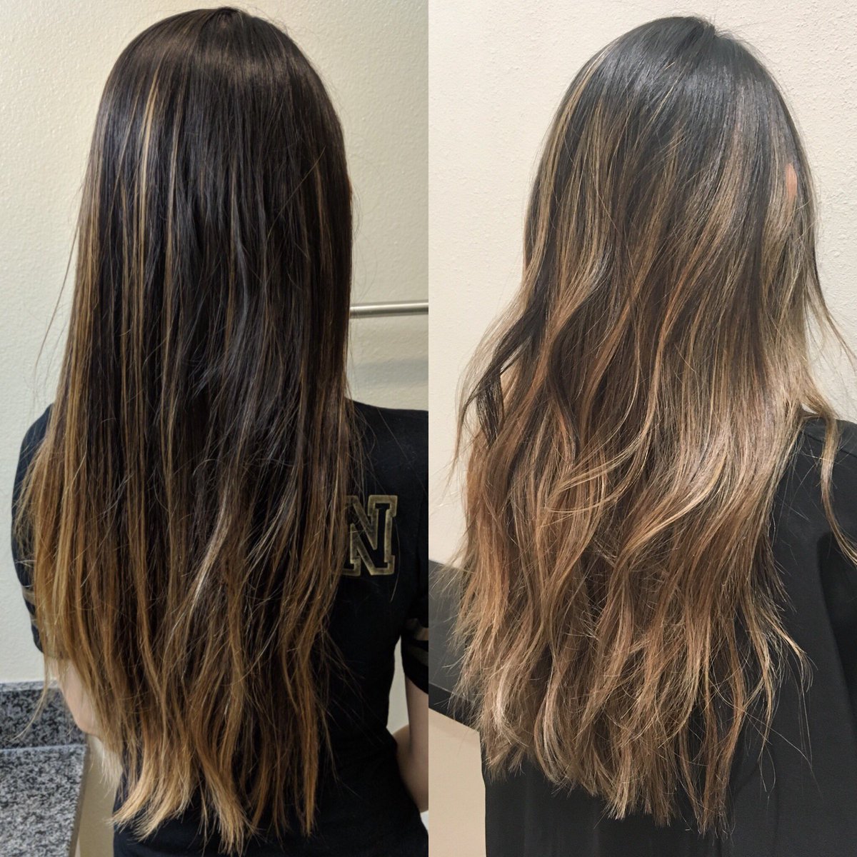Split Ends Before And After Cut