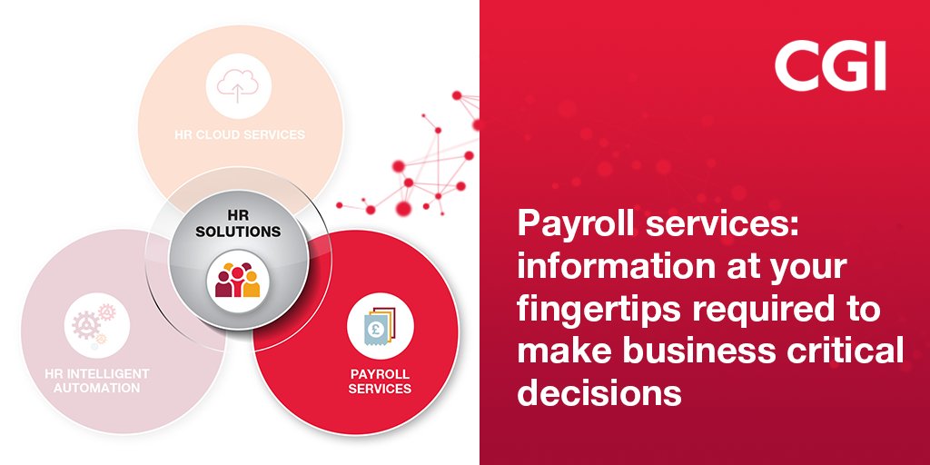 CGI UK on Twitter: "Despite payroll being a vital cog in the wheel of business for #HR, it’s an ...