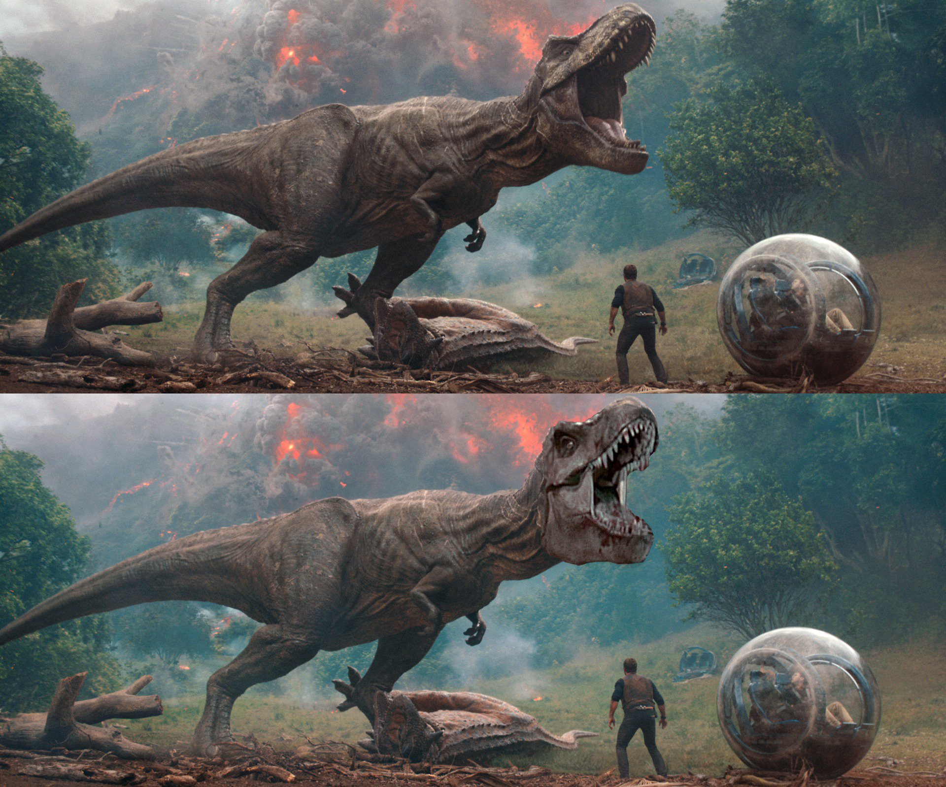 Tyrannosaurus Rex Jurassic Park Head