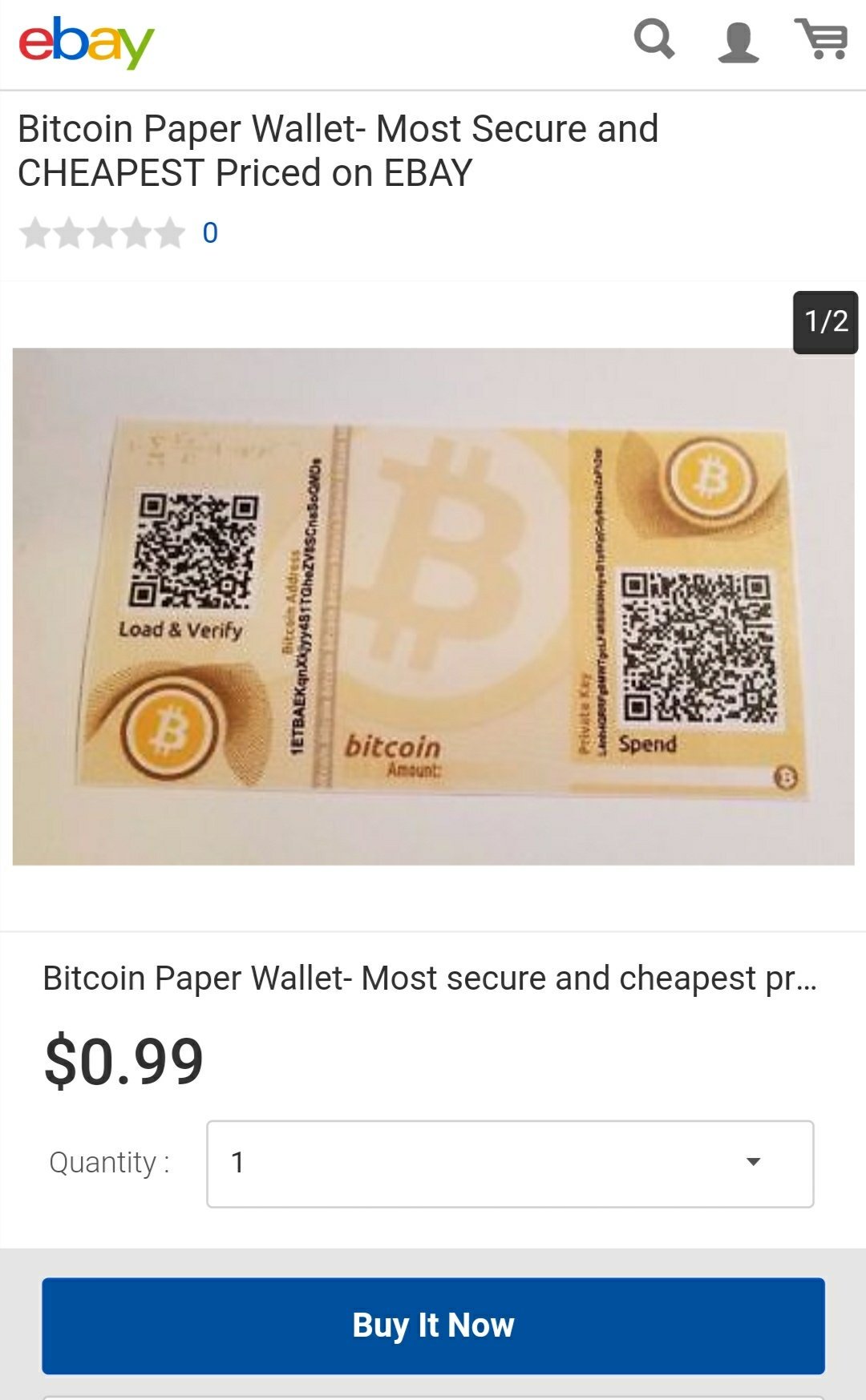 Litecoin Paper Wallet