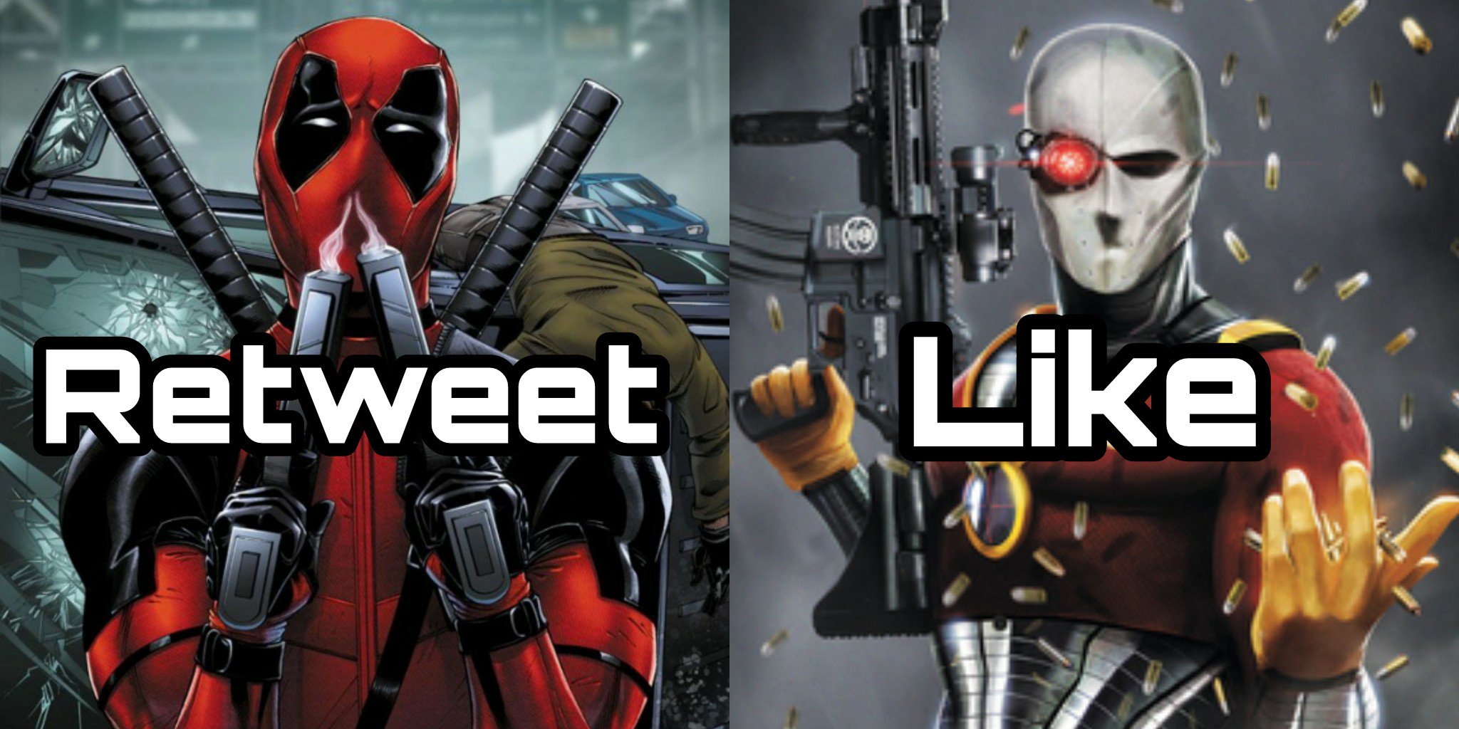 Deadpool Vs Deathstroke Vs Deadshot