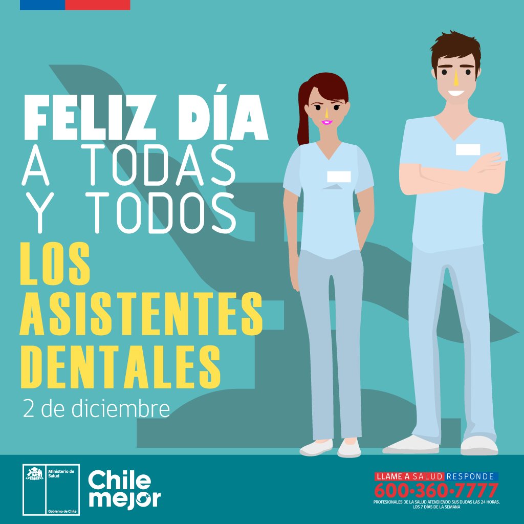 Hoy se conmemora el Día del Asistente Dental y el Minsal les envía un ...