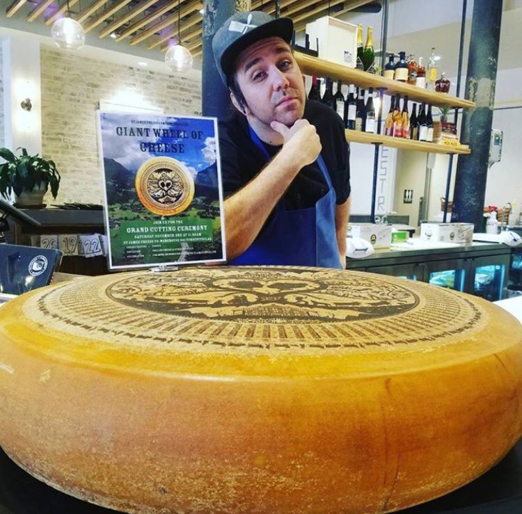Giant Cheese Wheel
