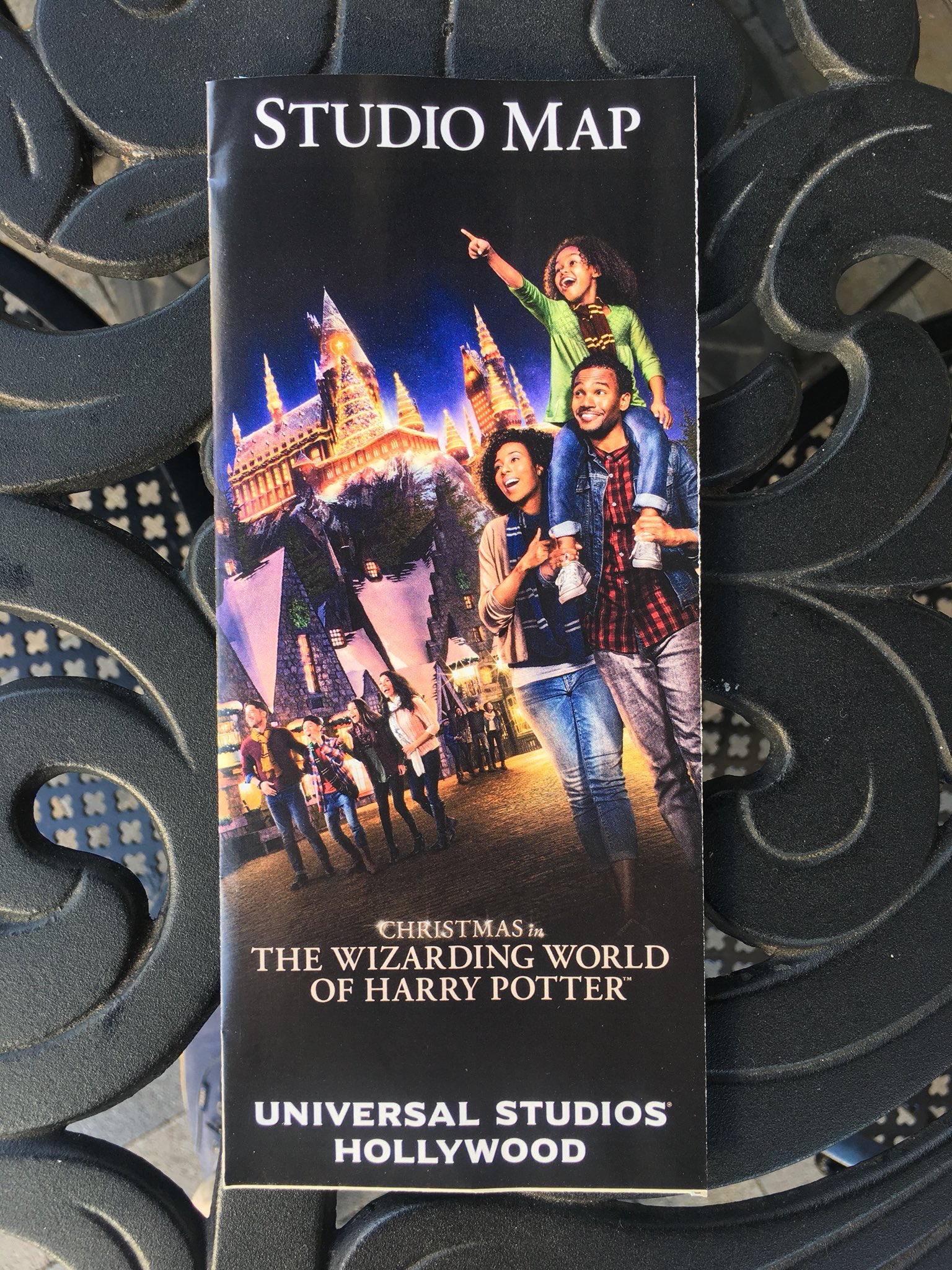 Universal Studio Map Harry Potter