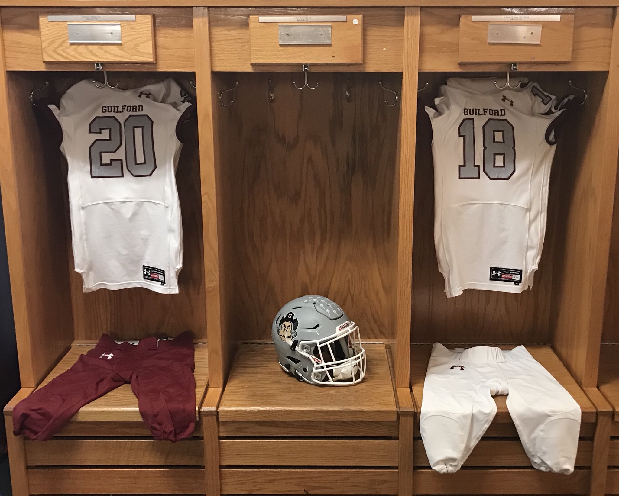 Guilford College Football Locker Room Melanie Reddrick College Of