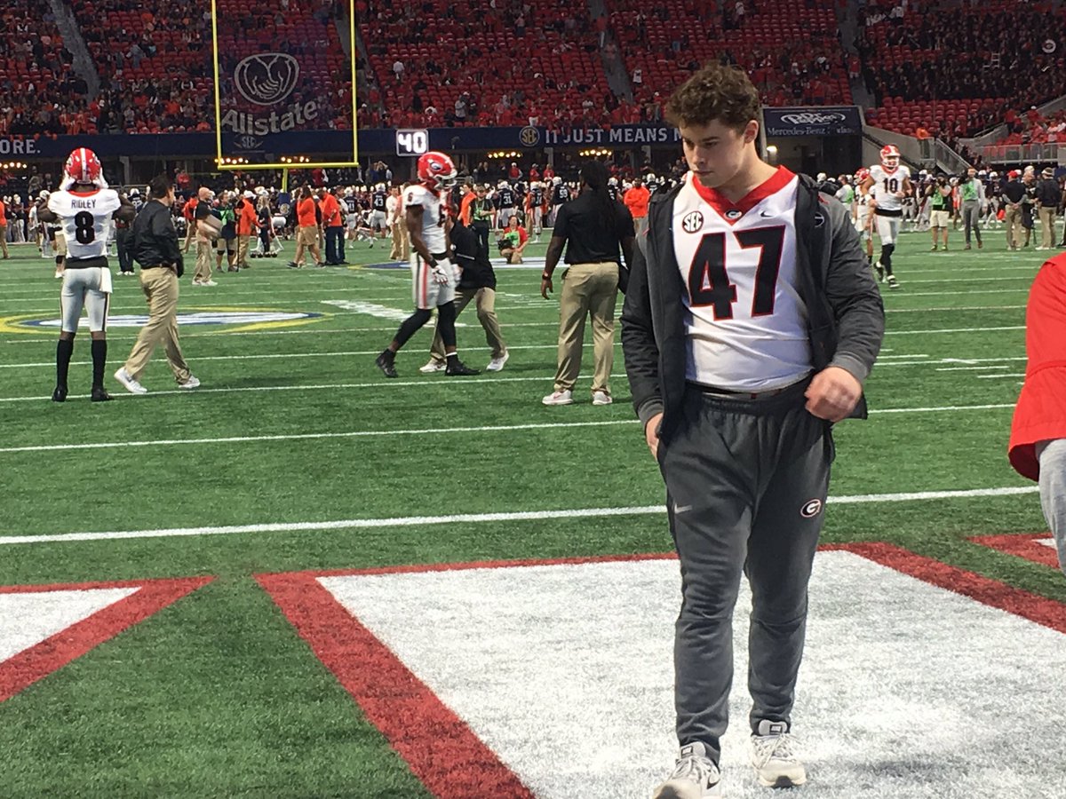 UGA starting FB Christian Payne will not play in the SEC Championship ...