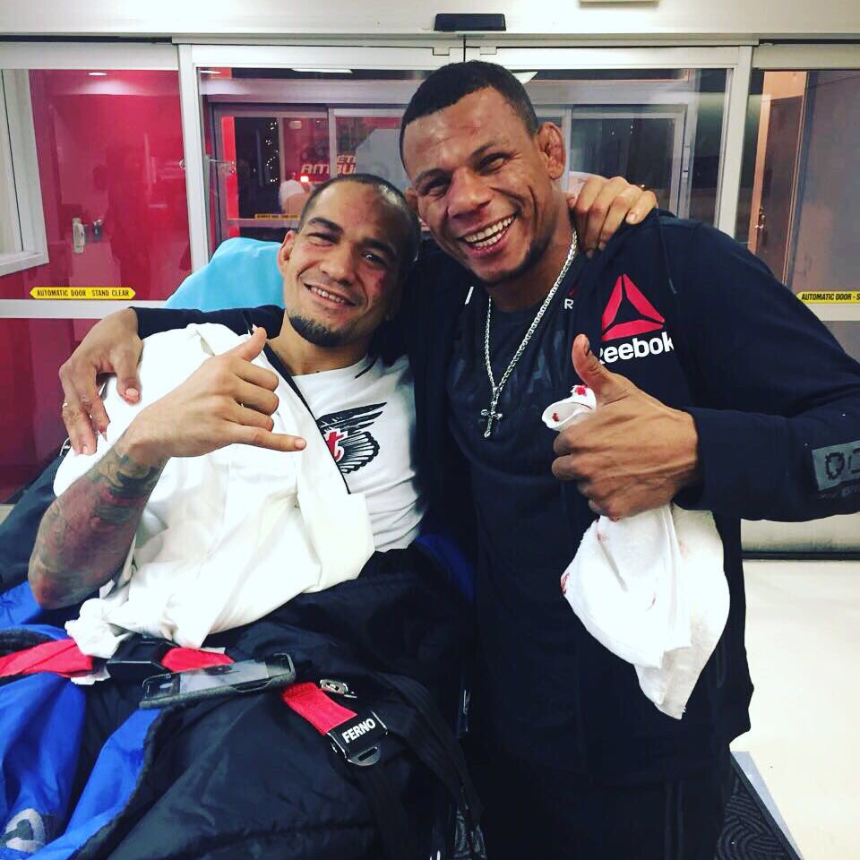 Yancy Medeiros and Alex Cowboy Oliveira at Hospital | Sherdog Forums ...